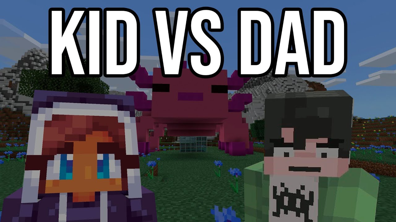 Minecraft | Kid Vs Dad Build Battle - YouTube