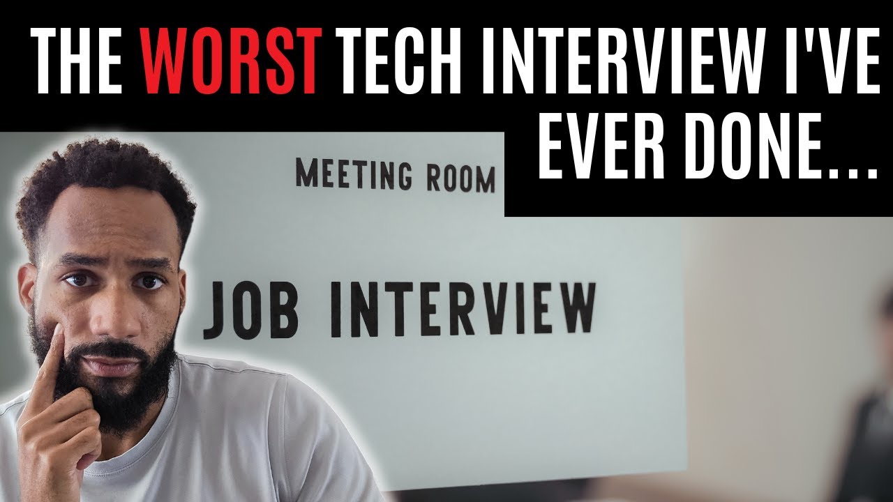 The Worst Tech Interview I've Ever Done - YouTube