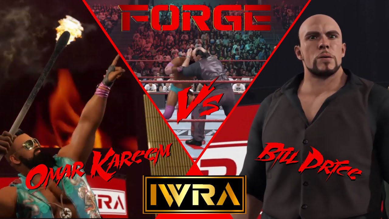 Bill Price Challenges Omar Kareem For The Forge Men's Championship ...