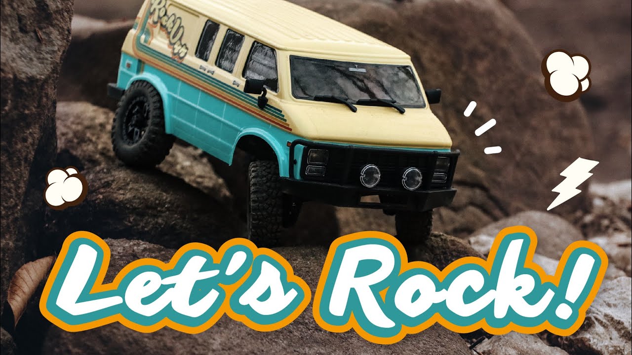 Hobby Plus Rock Van CR18P | A Retro and Cool Micro Crawler - YouTube