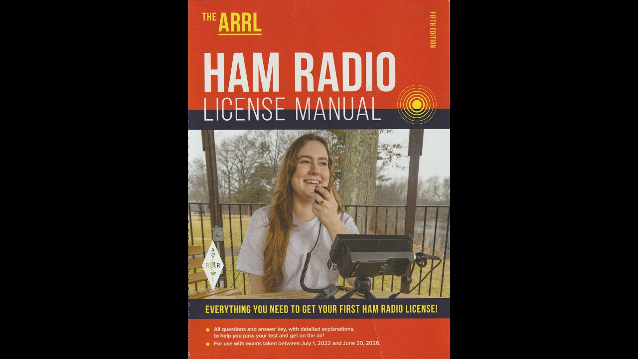 T1 HAM T1(STEREO) reading of the ARRL HAM radio Technicians license for ...