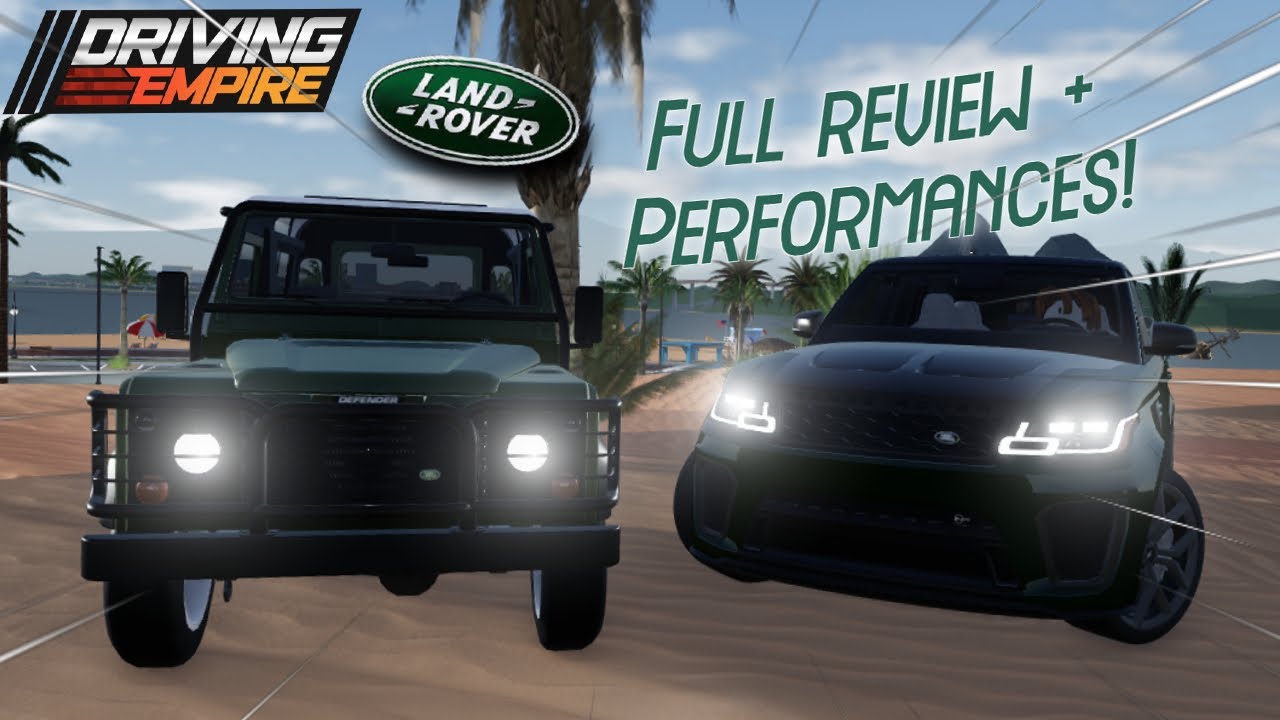 4 Brand *NEW* Land Rovers Has Arrived To Driving Empire! [Full Update ...