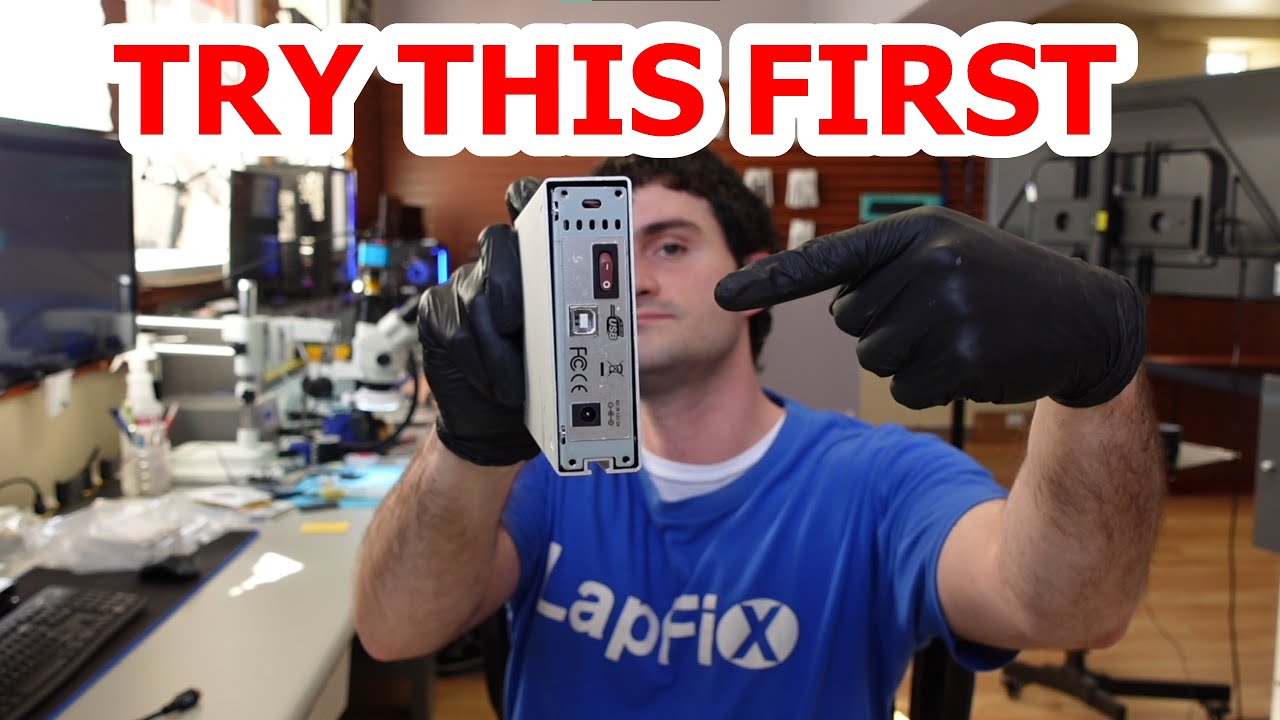 How To Easily Recover Data From Old USB External Toshiba Hard Drive ...