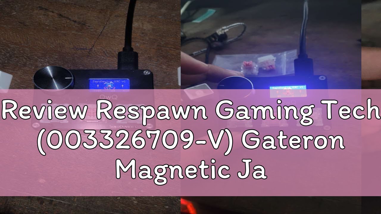 Review Respawn Gaming Tech (003326709-V) Gateron Magnetic Jade Switch ...