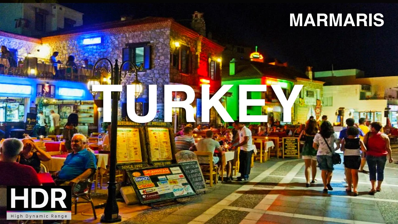 Visit MARMARIS, TURKEY on this 4K HDR walking tour. - YouTube