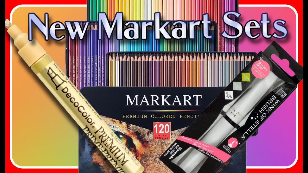 New Markart Sets And The Goldest Gold Pen - YouTube