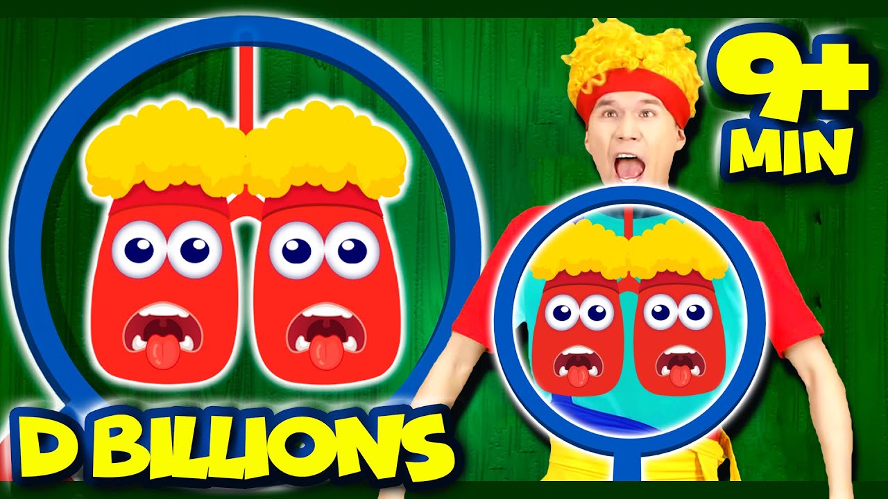 Twin Lungs (Breathe In & Out) + MORE D Billions Kids Songs - YouTube