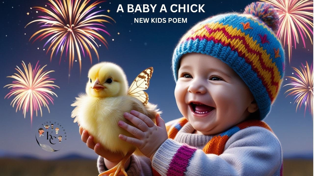 A BABY A CHICK NEW KIDS POEM - YouTube