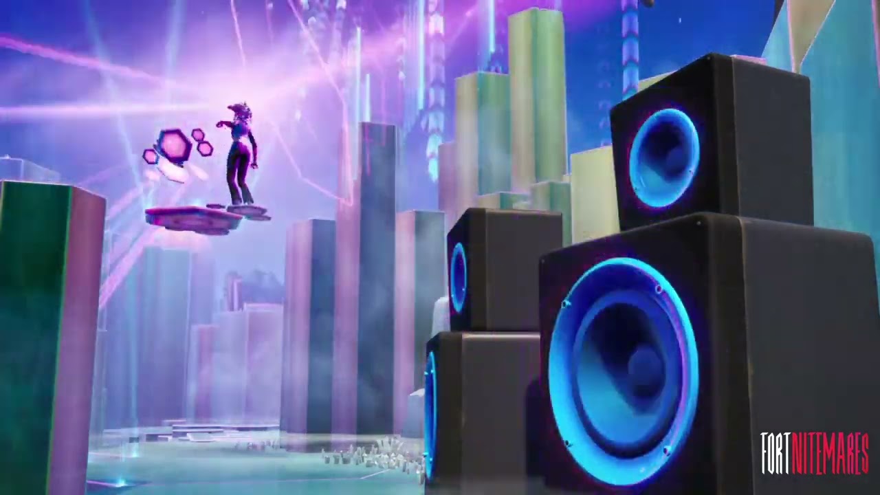 2022 Fortnitemares DJ Lyka Sara Landry music at Reality Tree. Fortnite ...
