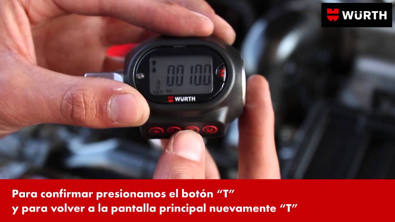 Medidor de torque digital 1/4” y 3/8” - YouTube