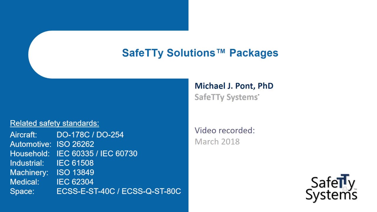 SafeTTy Solutions™ Packages - YouTube