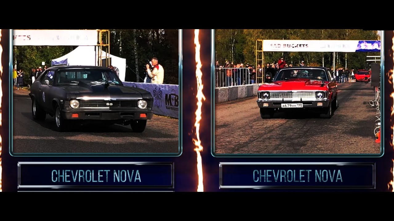 CHEVROLET NOVA vs CHEVROLET NOVA (RWDrags 2019. September) - YouTube