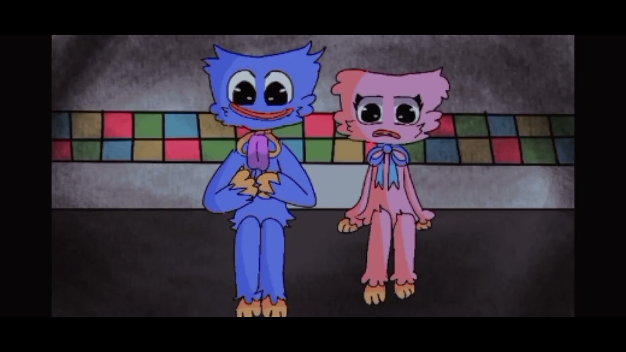 Huggy Wuggy x kissy Miss 💙x💖 - YouTube