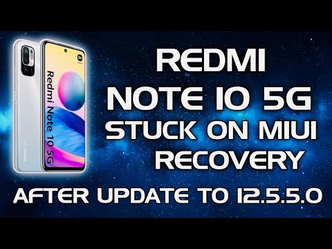 Redmi Note 10 5g, Poco m30 pro 5g miui logo.,recovery Stuck, mi Logo ...