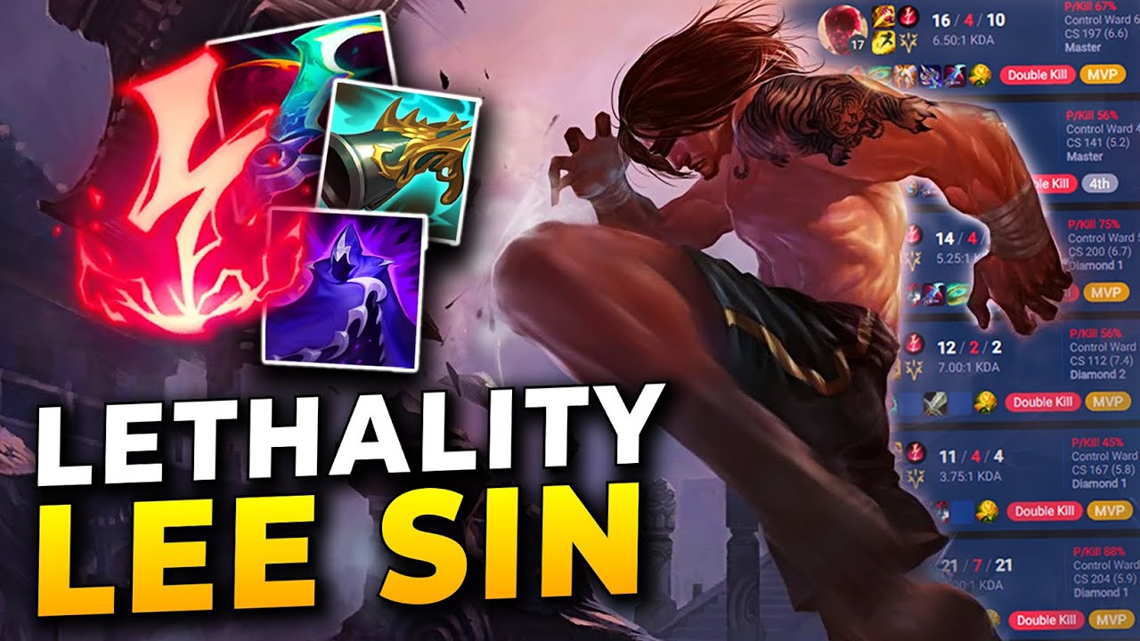 FULL DAMAGE LEE SIN IS INSANE *1 SHOT EVERYONE* - YouTube