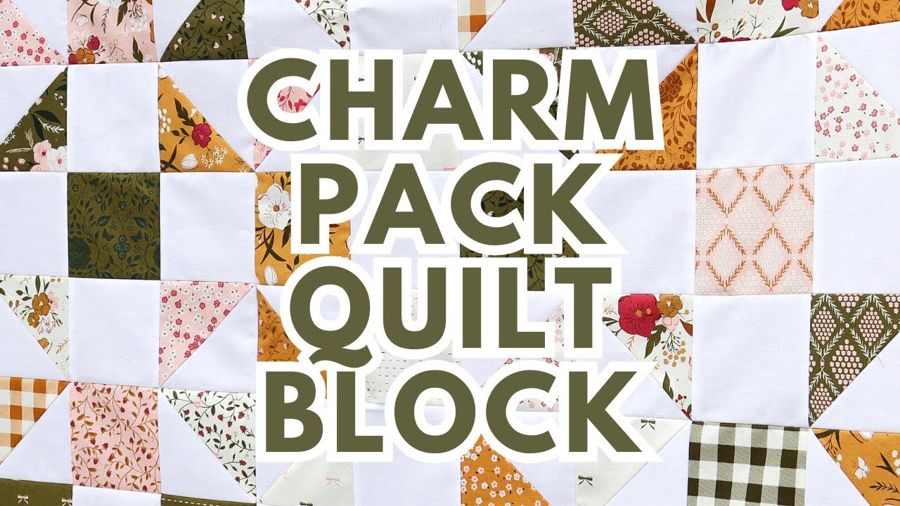 Quick And Easy Quilt Pattern For Pre Cut 5 Inch Squares Garden Path