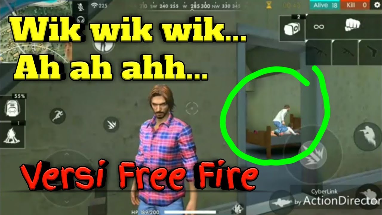 Wik wik wik... Ahh ahh ahh... Versi Free Fire - YouTube