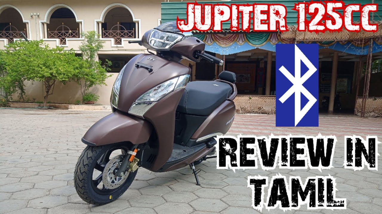 Tvs jupiter 125cc smartxonnect variant review in tamil - YouTube