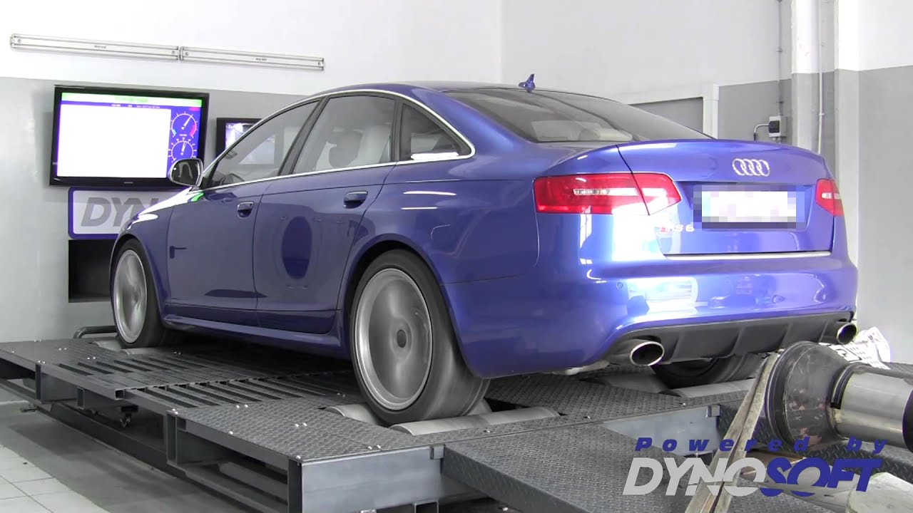 Audi RS6 5.0TFSI V10 BUH tuning i hamownia w DYNOSOFT - YouTube