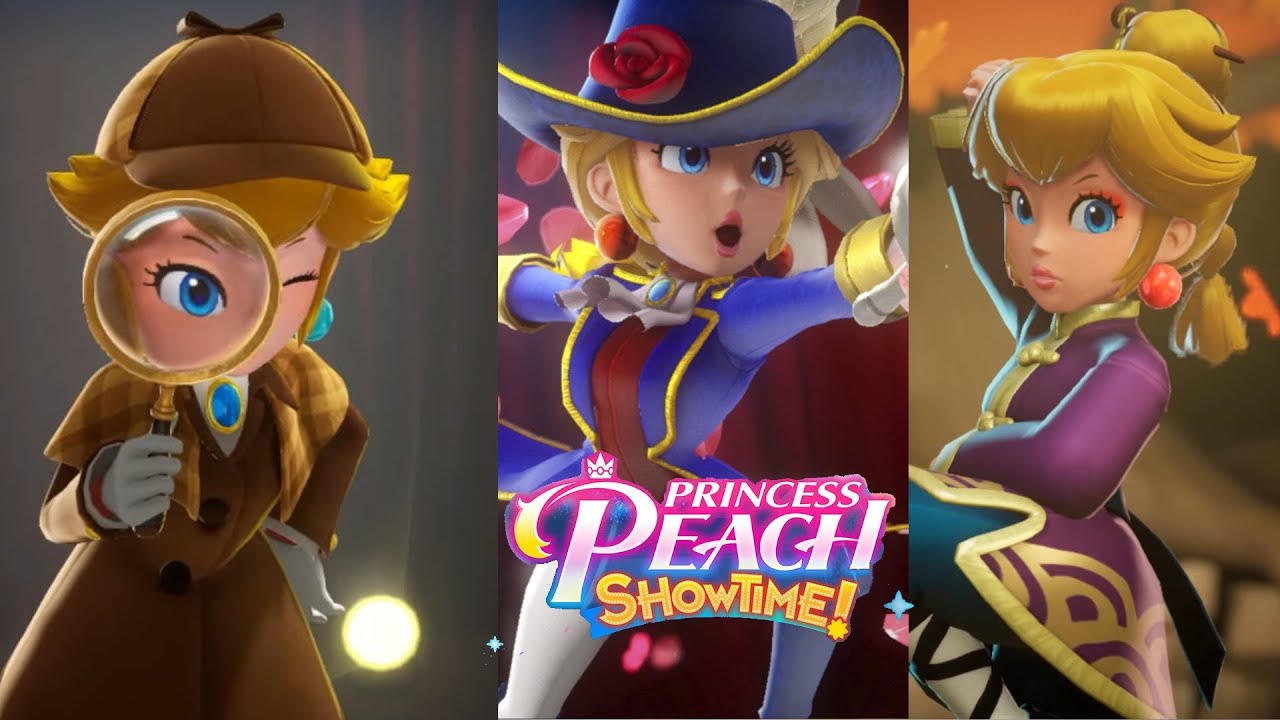 Kung Fu Peach, Sword Fighter Peach, Detective Peach & More ( Princess ...