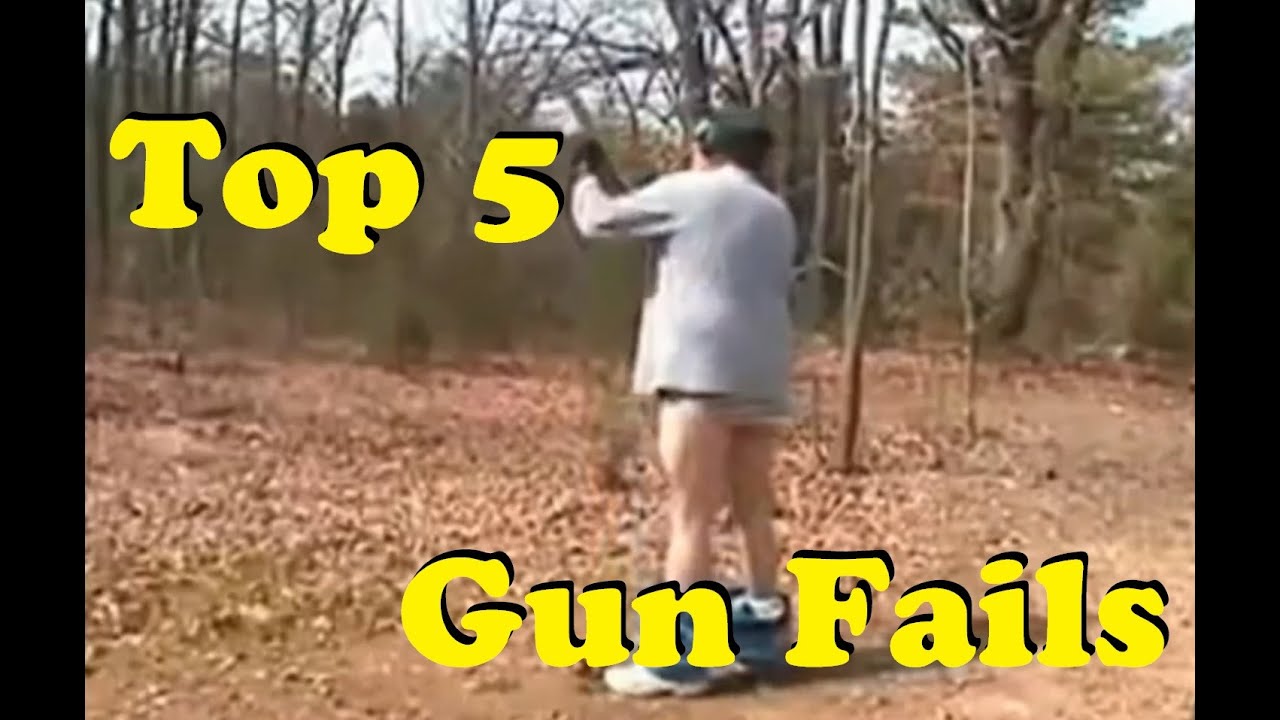 TOP 5 Gun Fails || MaxFiveFails - YouTube