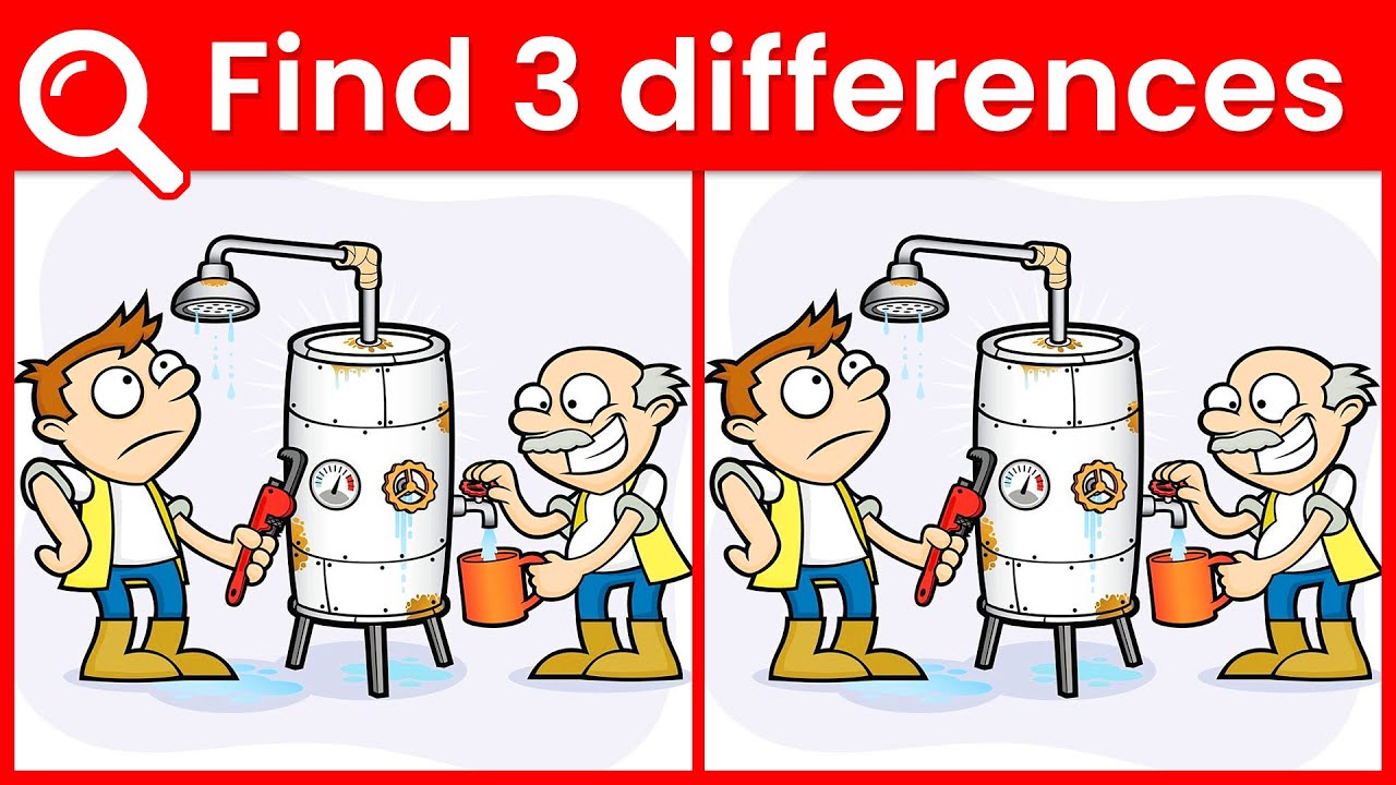 find the difference | Brain training in 30 Seconds #5 - YouTube