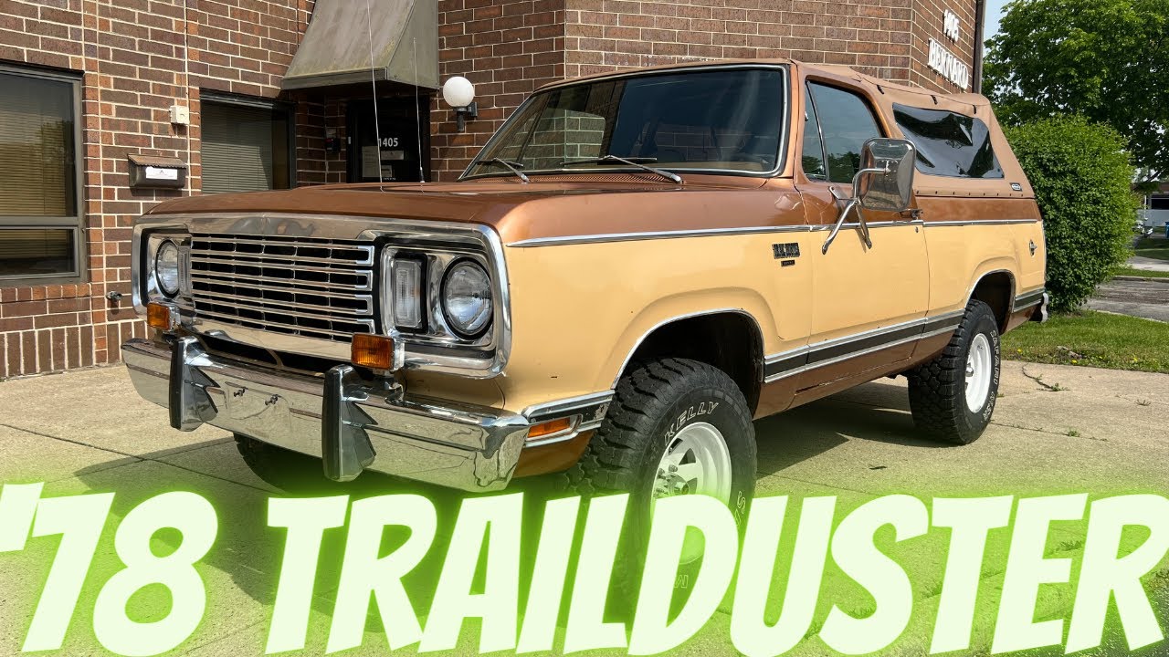 1978 Plymouth Trailduster Sport - SOLD - YouTube