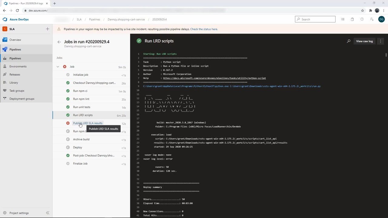 Micro Focus LoadRunner Developer Support in Microsoft Azure - YouTube