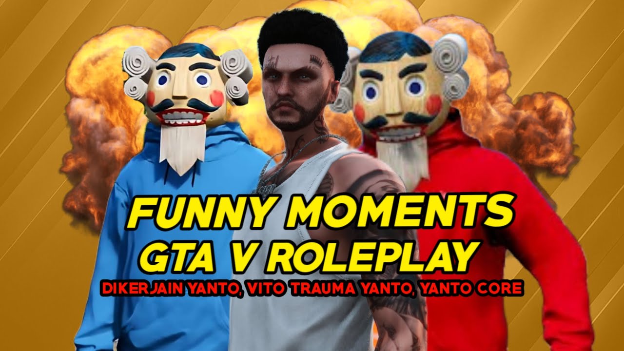 RANDOM MOMENTS TRICKSTER KETEMU YANTO | VITO SAMPE TRAUMA🤣 | GTA V ...