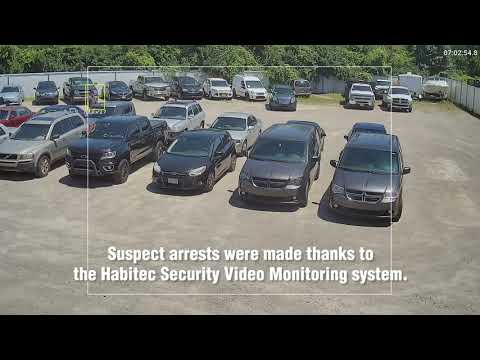 Habitec Security Video Monitoring System in Action - YouTube