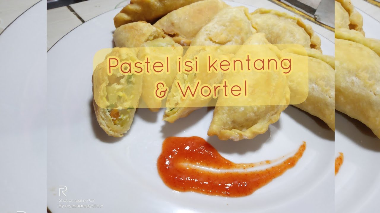 Pastel isi kentang dan wortel, kriuk Krispy dan empuk - YouTube
