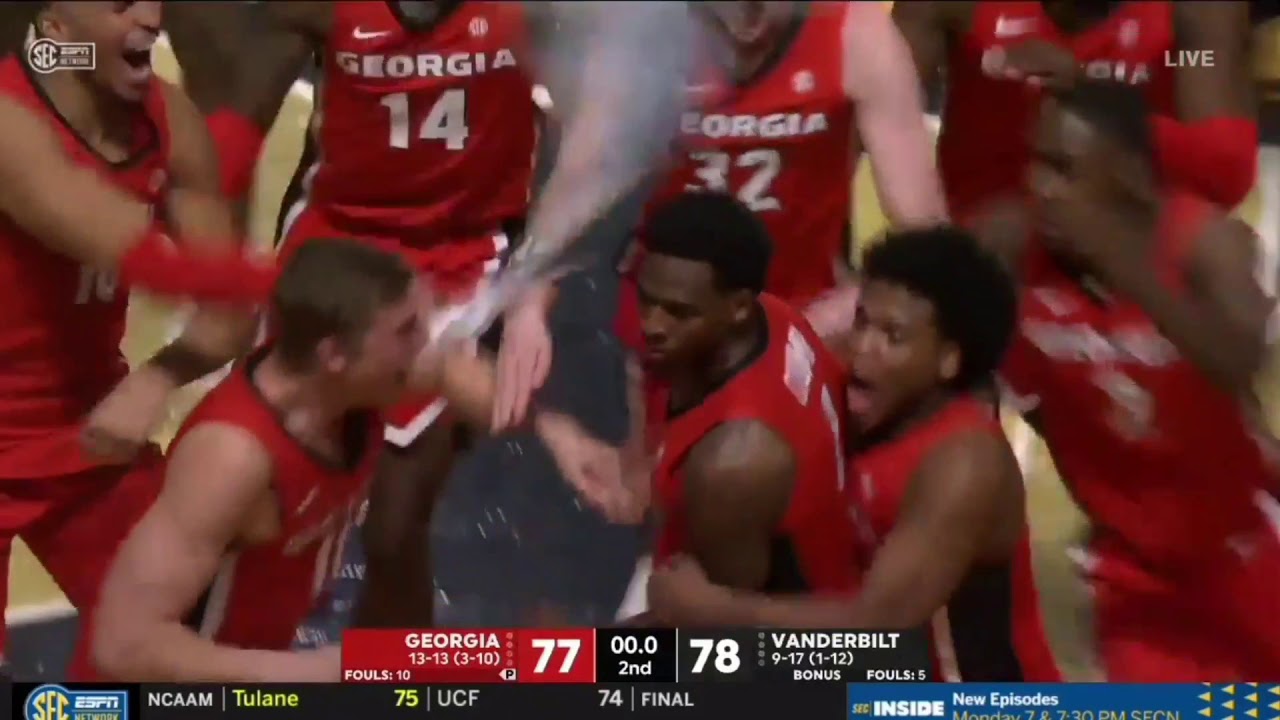 Tyree Crump UGA Guard Career Highlights - YouTube