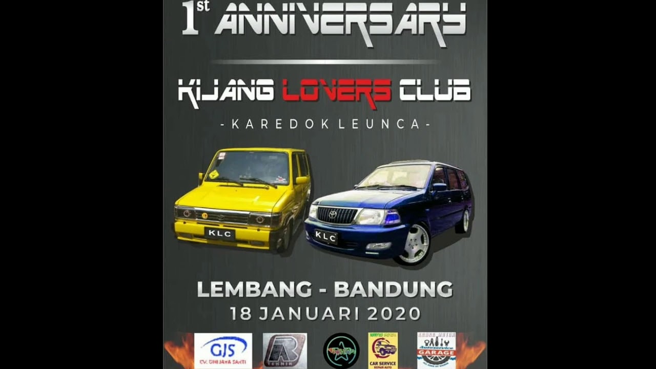 Anniversary 1 th kijang lover club - karedok leunca- sukabumi - YouTube