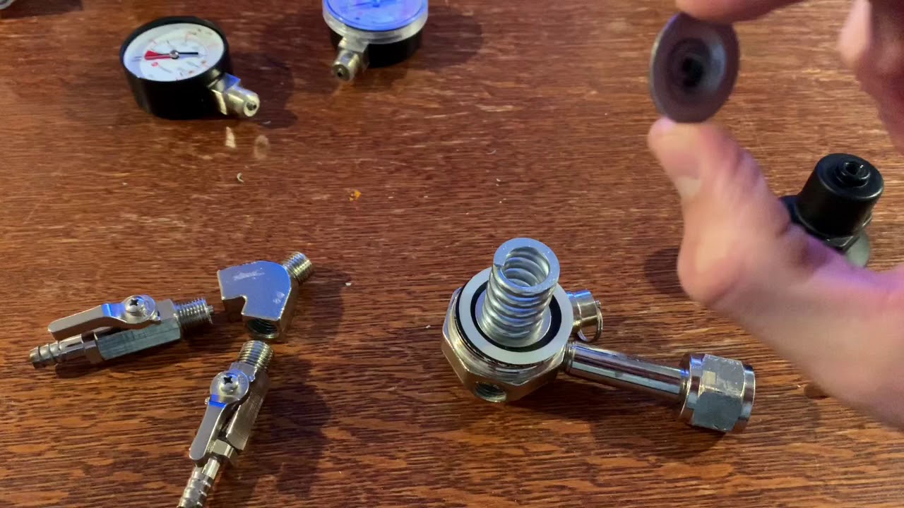 Clean and Disassemble Homebrew Regulator - YouTube