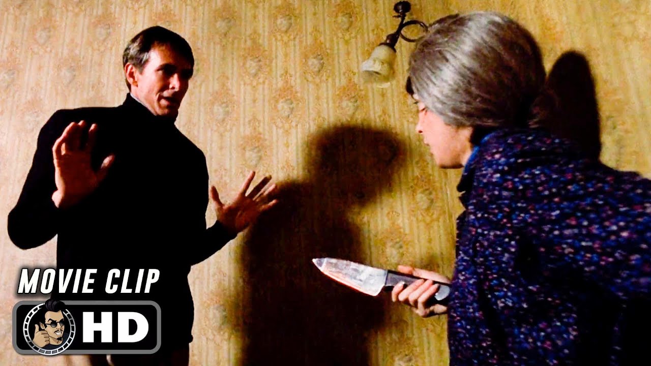 Knives & Stairs Scene | PSYCHO II (1983) Movie CLIP HD - YouTube