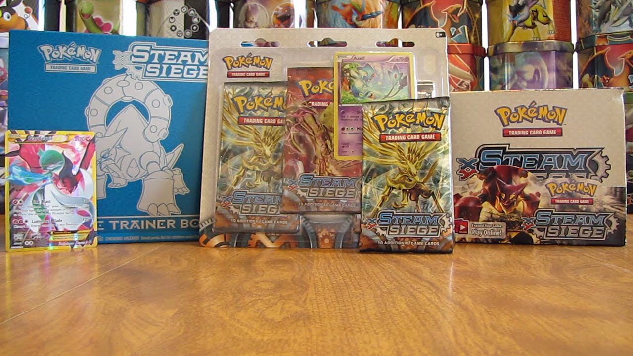 Pokemon TCG Steam Siege Set Information and Review - YouTube
