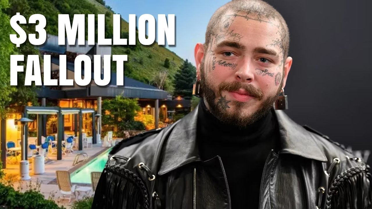 A Look Inside Post Malone's $3 Million Fallout Bunker! - YouTube