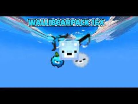 first time using walibear texture pack - YouTube