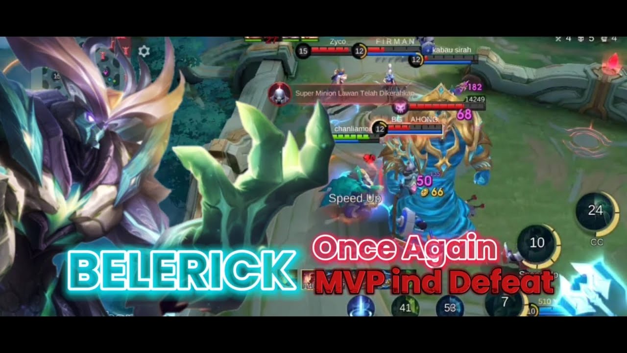 BELERICK GAMEPLAY | BUILD BELERICK TERSAKIT 2024 | BELERICK BEST BUILD ...