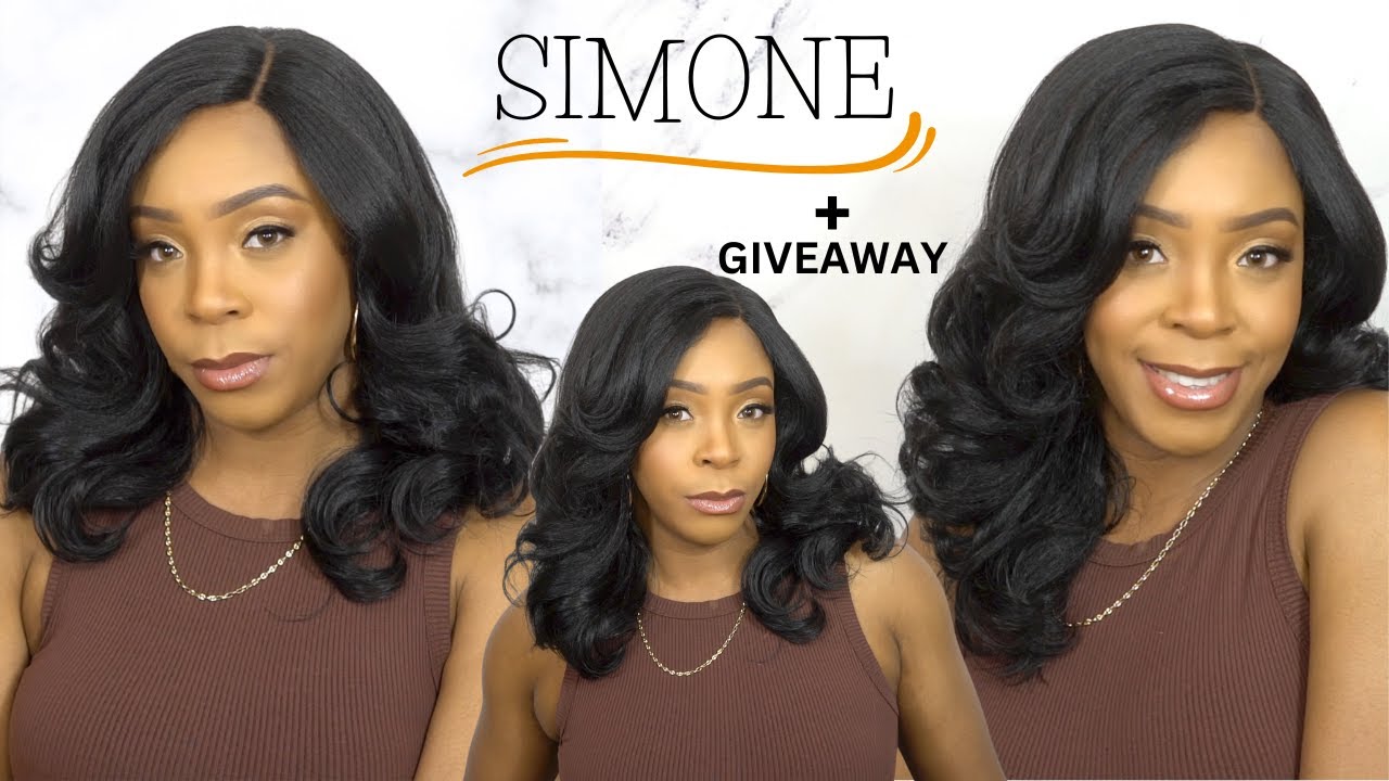 Janet Collection Natural Me Blowout Synthetic Hair HD Lace Wig - SIMONE ...