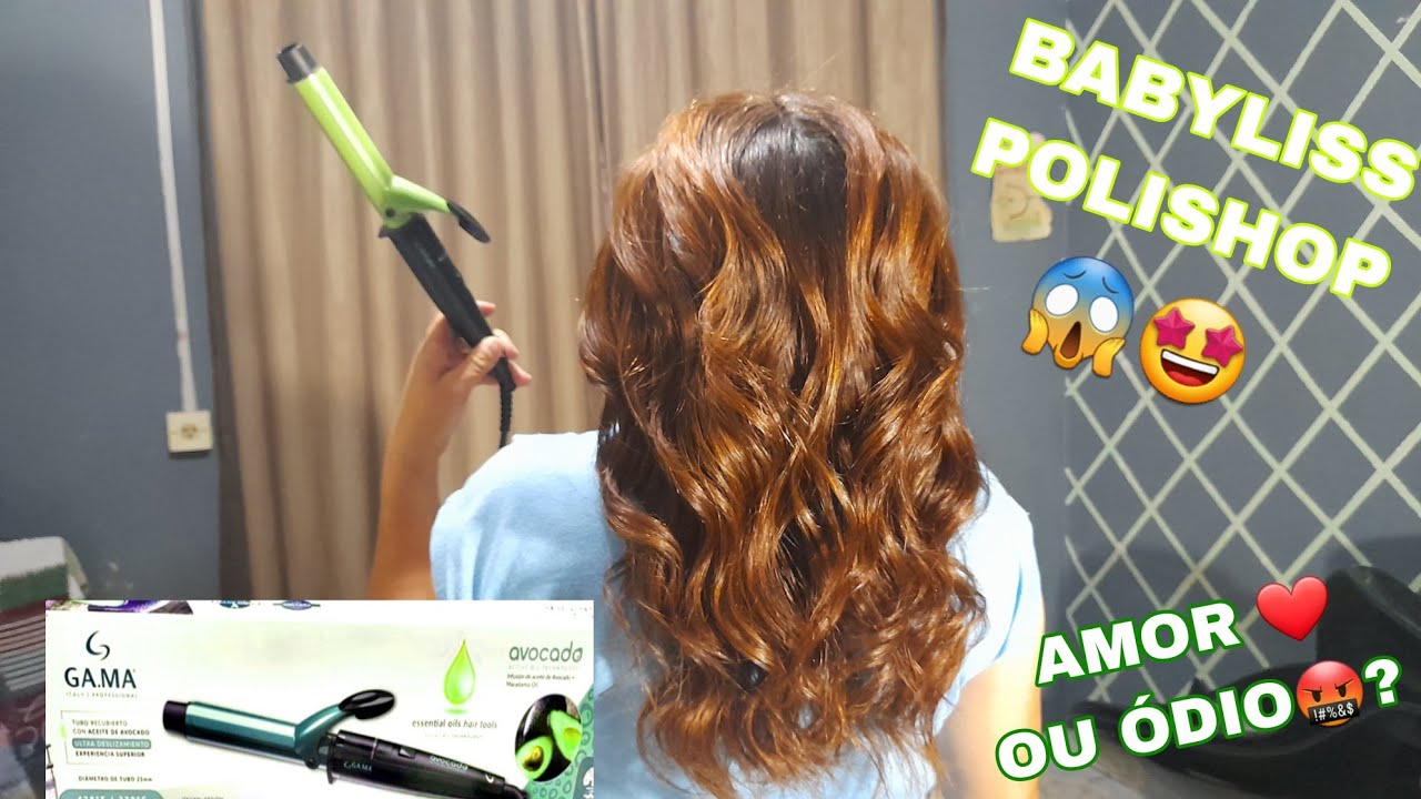 REVIEW BABYLISS DA POLISHOP - MODELADOR DE CACHOS GAMA ITALY | AVOCADO 🥑 #babyliss #polishop # ...