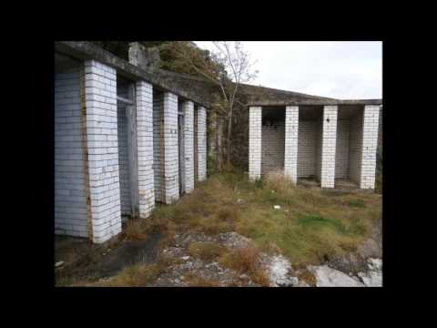 The old outdoor swimming baths in Rothesay - YouTube