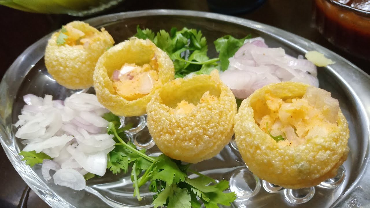 How to make tasty pani poori - YouTube