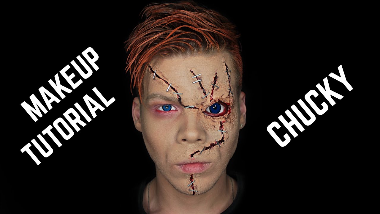 Чаки Макияж // Chucky SFX Makeup Tutorial - YouTube