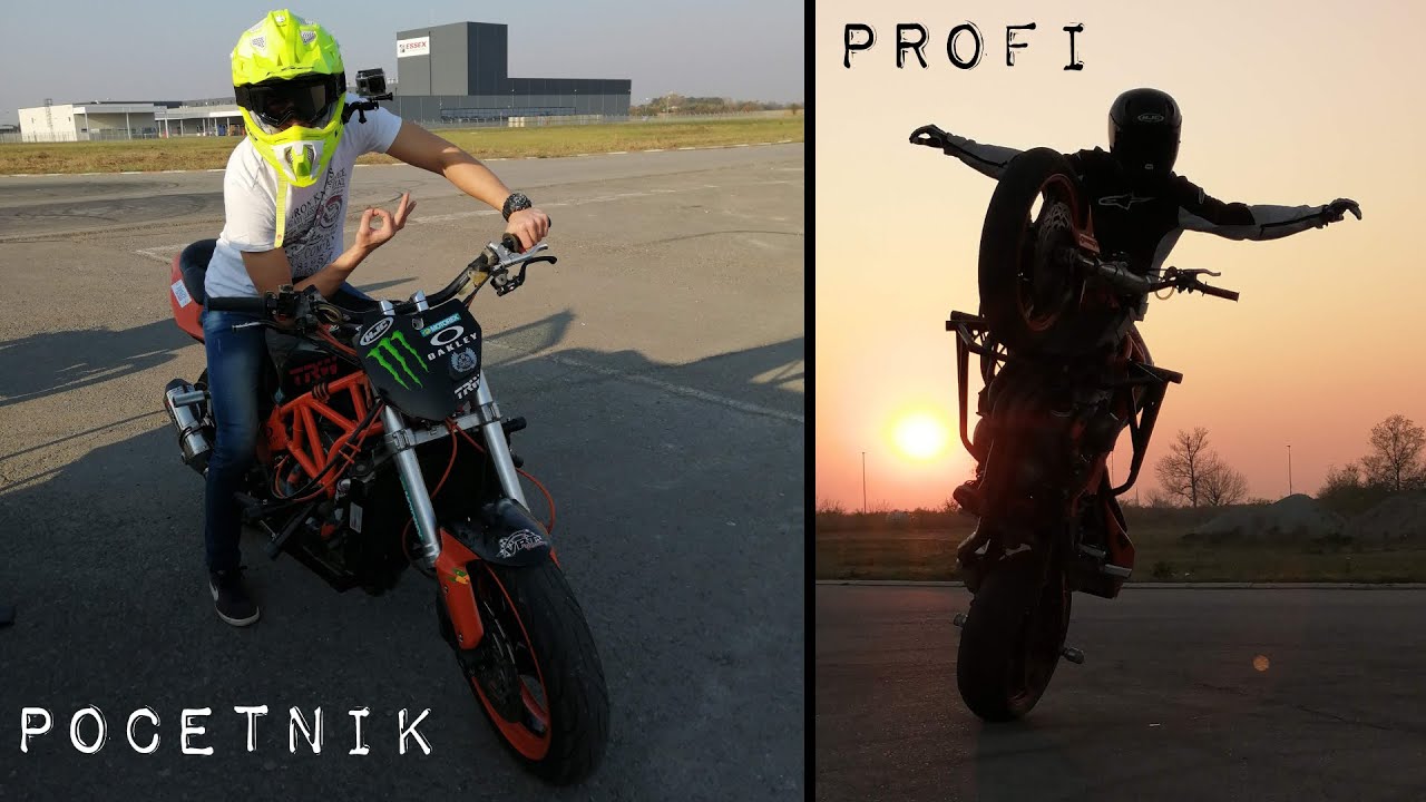 Vozio sam STUNT MOTOR Radislava Mihajlova!! BAD BOY VS #F - YouTube