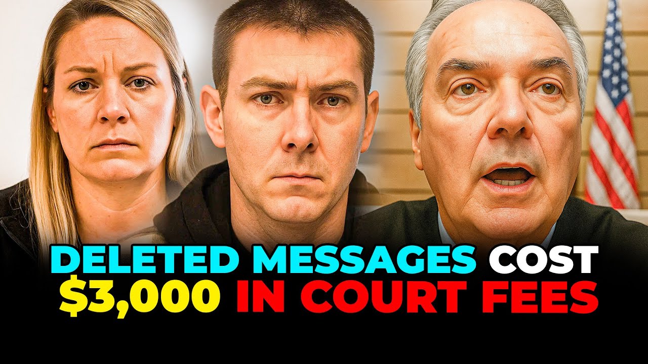 DELETED MESSAGES Cost $3000 in COURT FEES - YouTube