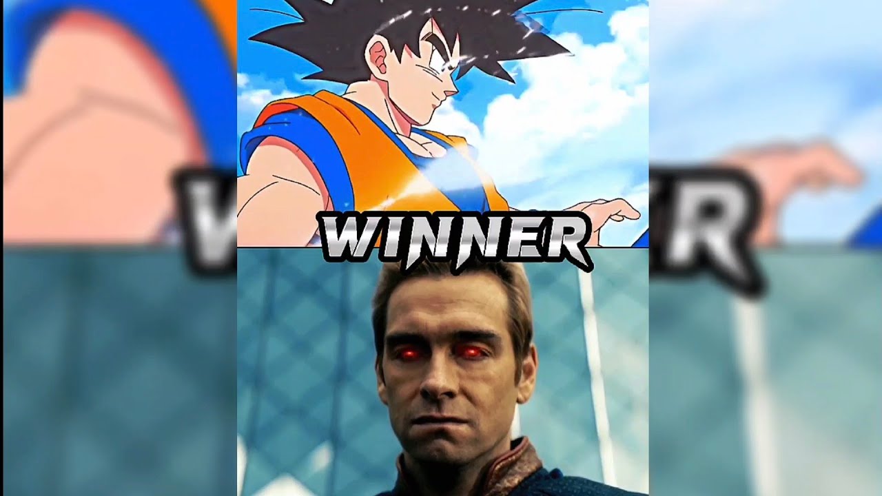 Who is strongest | Base Goku vs Homelander - YouTube
