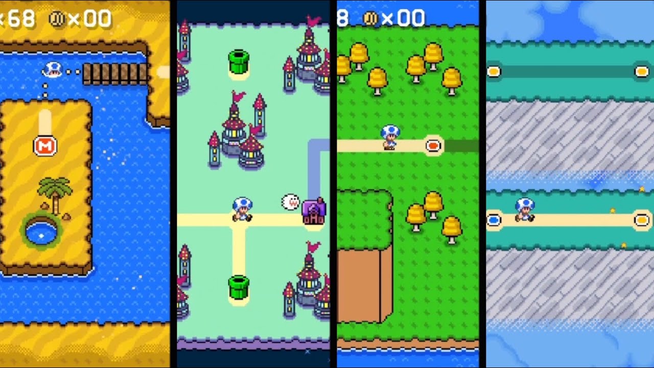 Custom Themes In The WORLD MAKER - Super Mario Maker 2 - YouTube