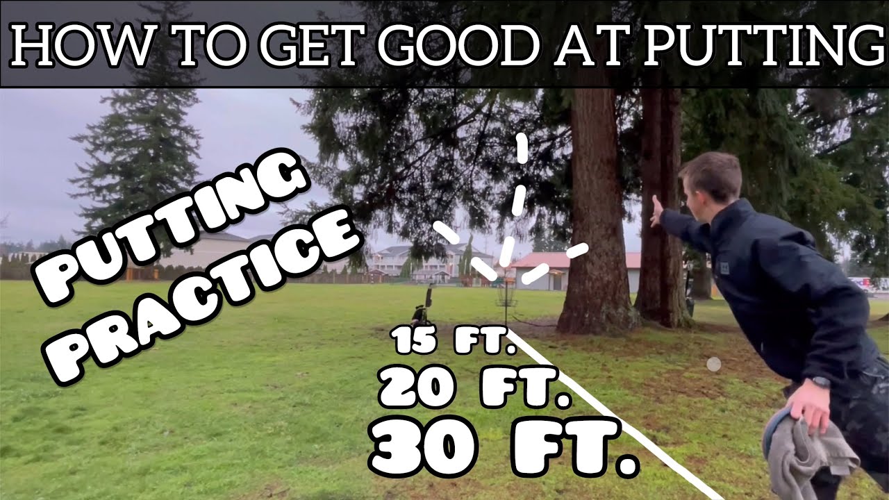 DISC GOLF PUTTING PRACTICE 101 HOW TO GET GOOD: VLOGMAS DAY 6 - YouTube