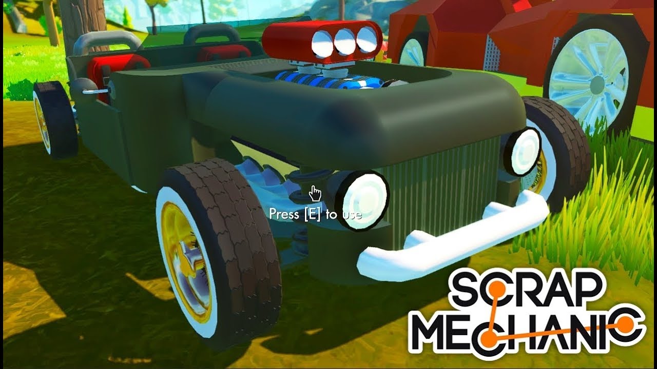 SCRAP MECHANIC LO MEJOR DE LA WORKSHOP / COCHE DE DRIFT Y COCHES SUPER ...